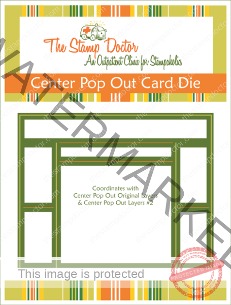Center Pop Out | Card Dies – The Stamp Doctor