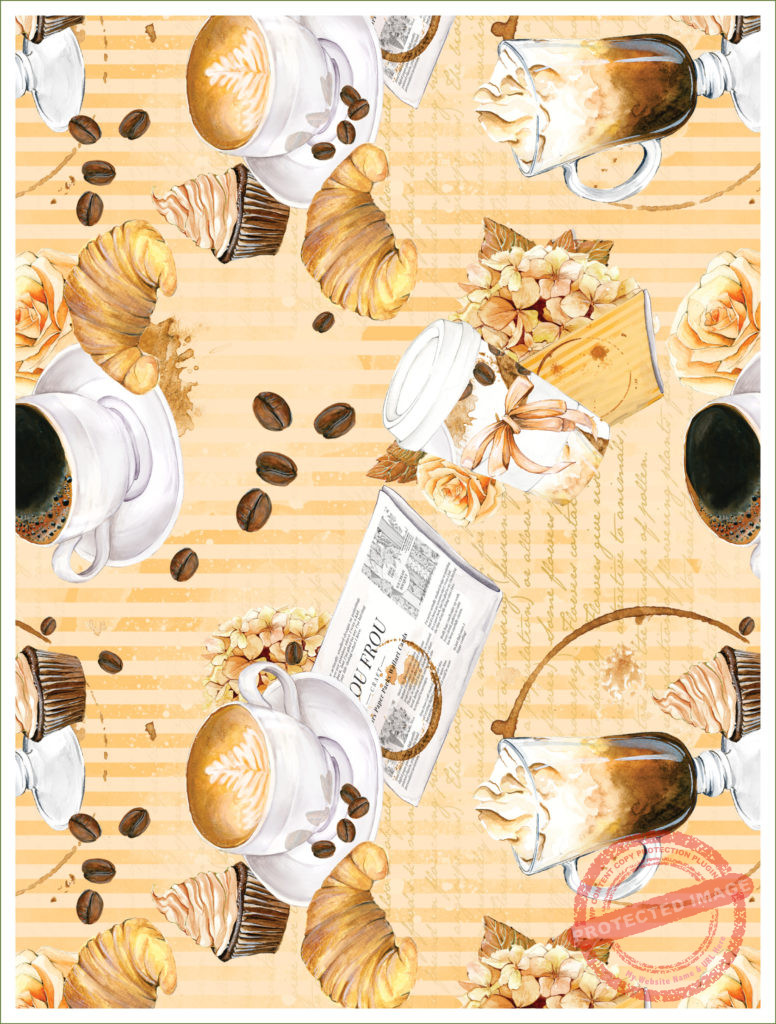 Coffee #5B | Paper Prints – The Stamp Doctor