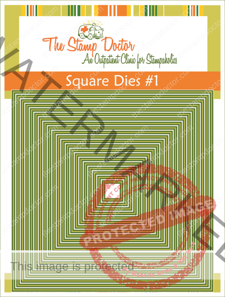 Square | Dies – The Stamp Doctor