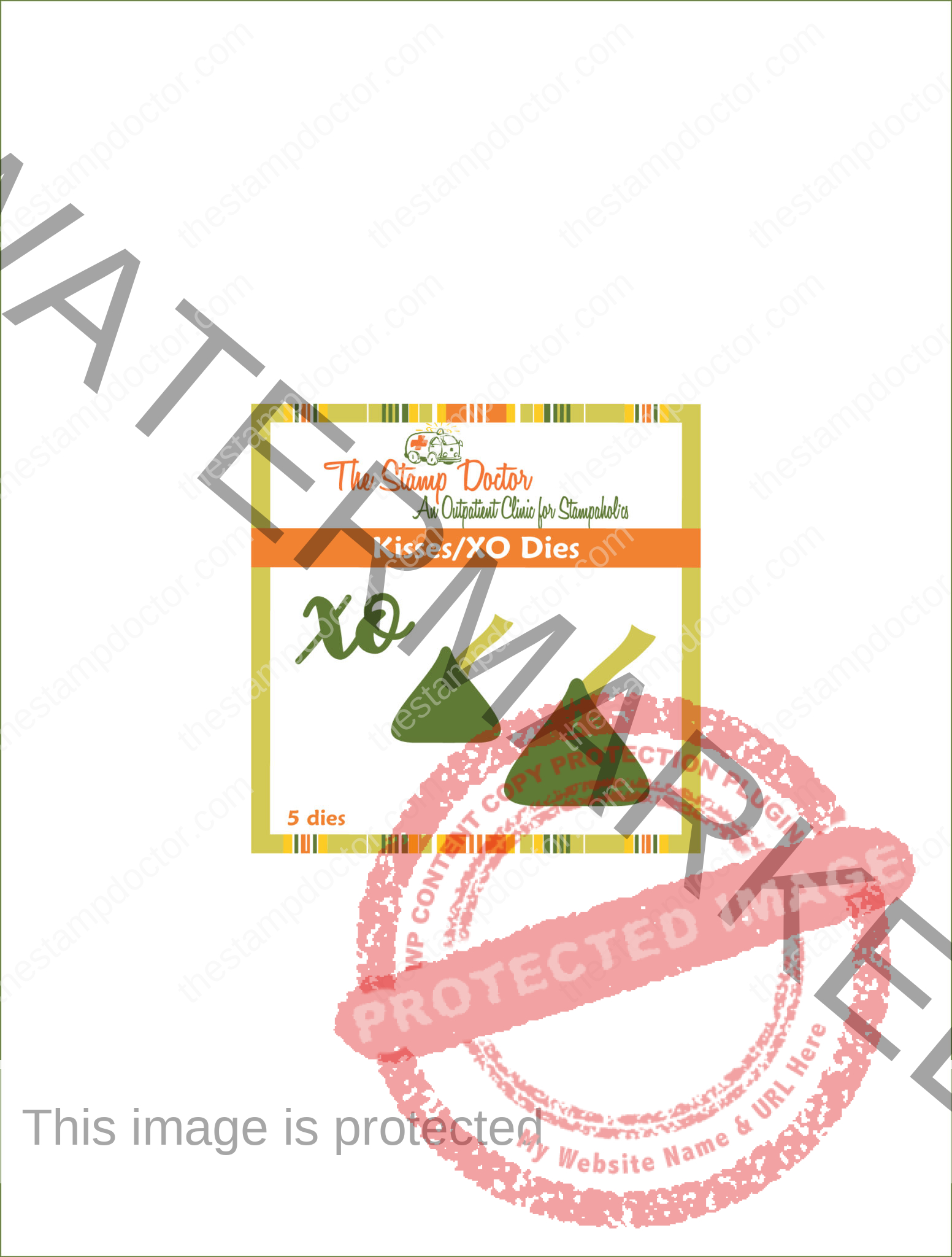 Kisses/XO | Dies – The Stamp Doctor