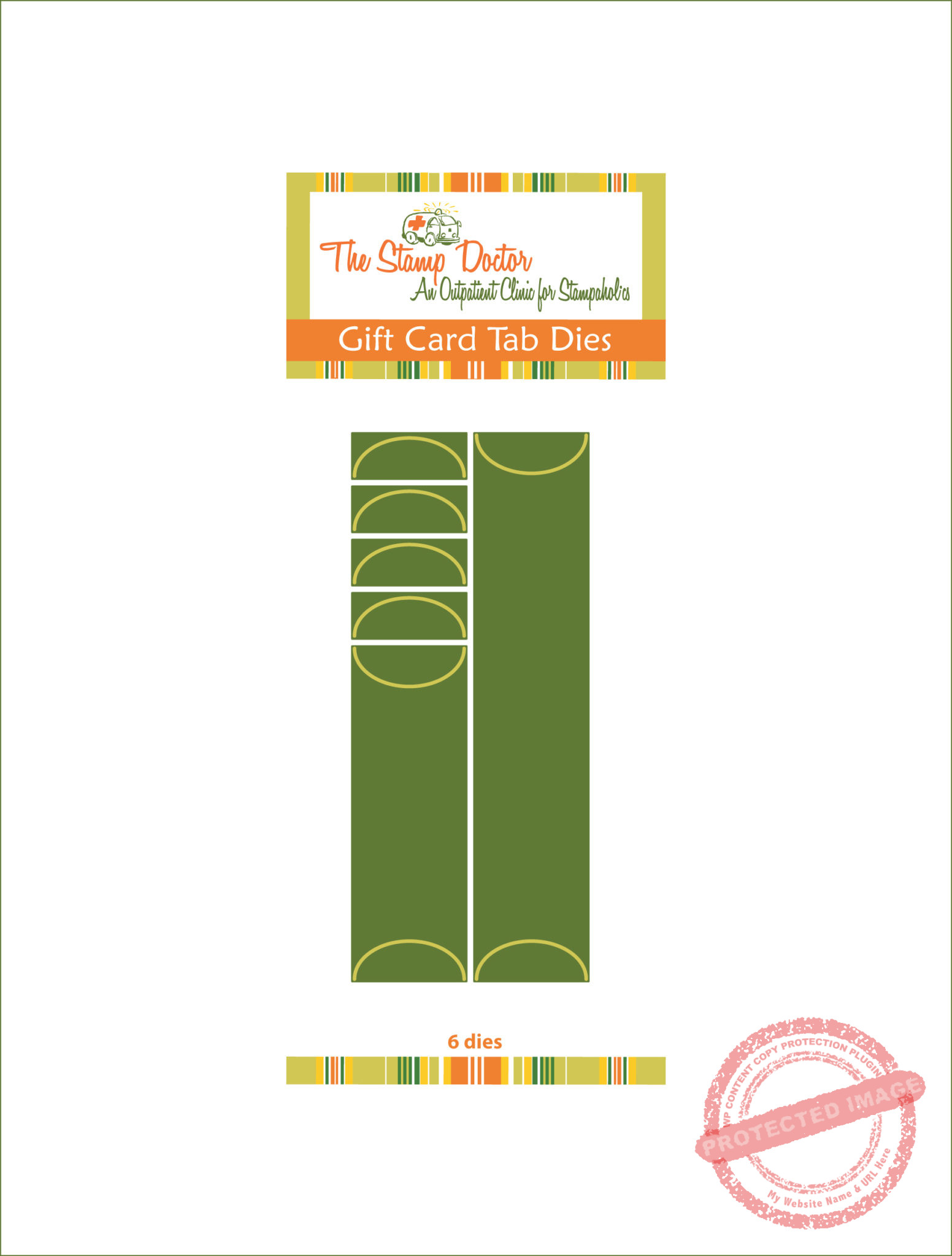 Gift Card Tab | Dies – The Stamp Doctor